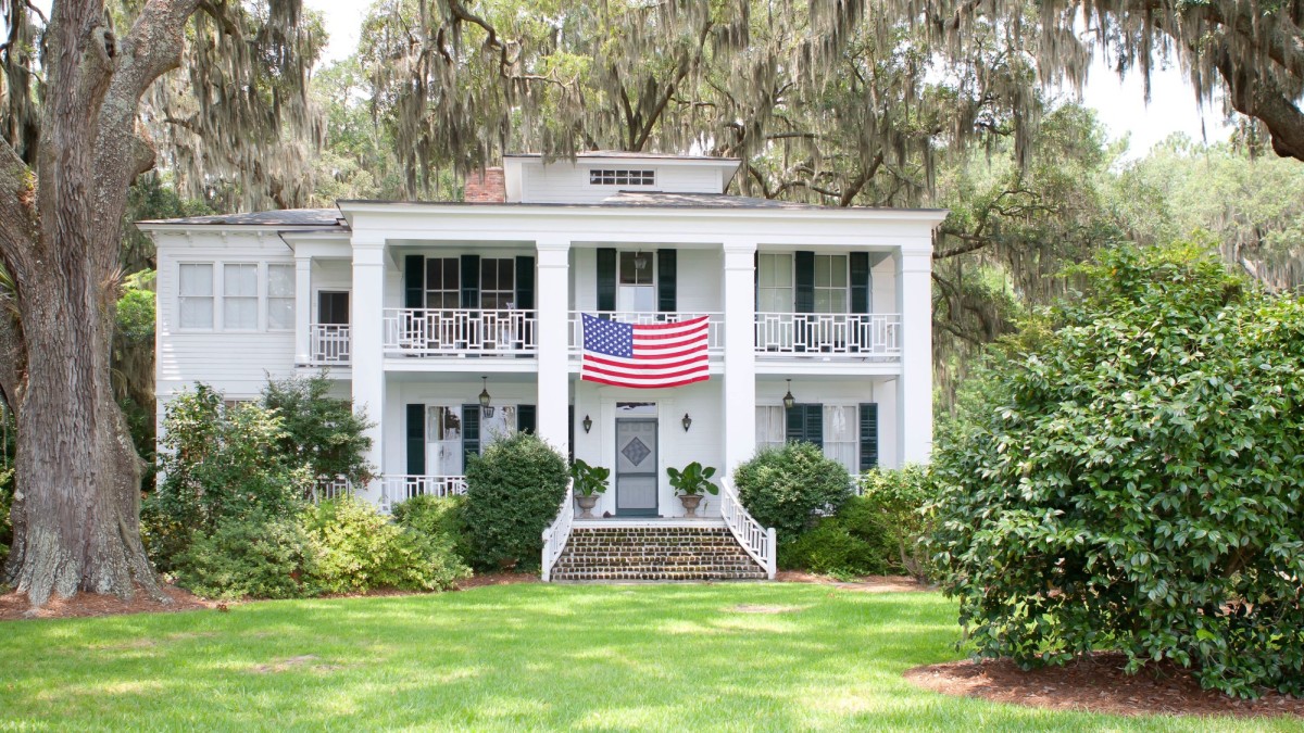 Beautiful Southern Home Savannah Georgia Drive From Charleston To