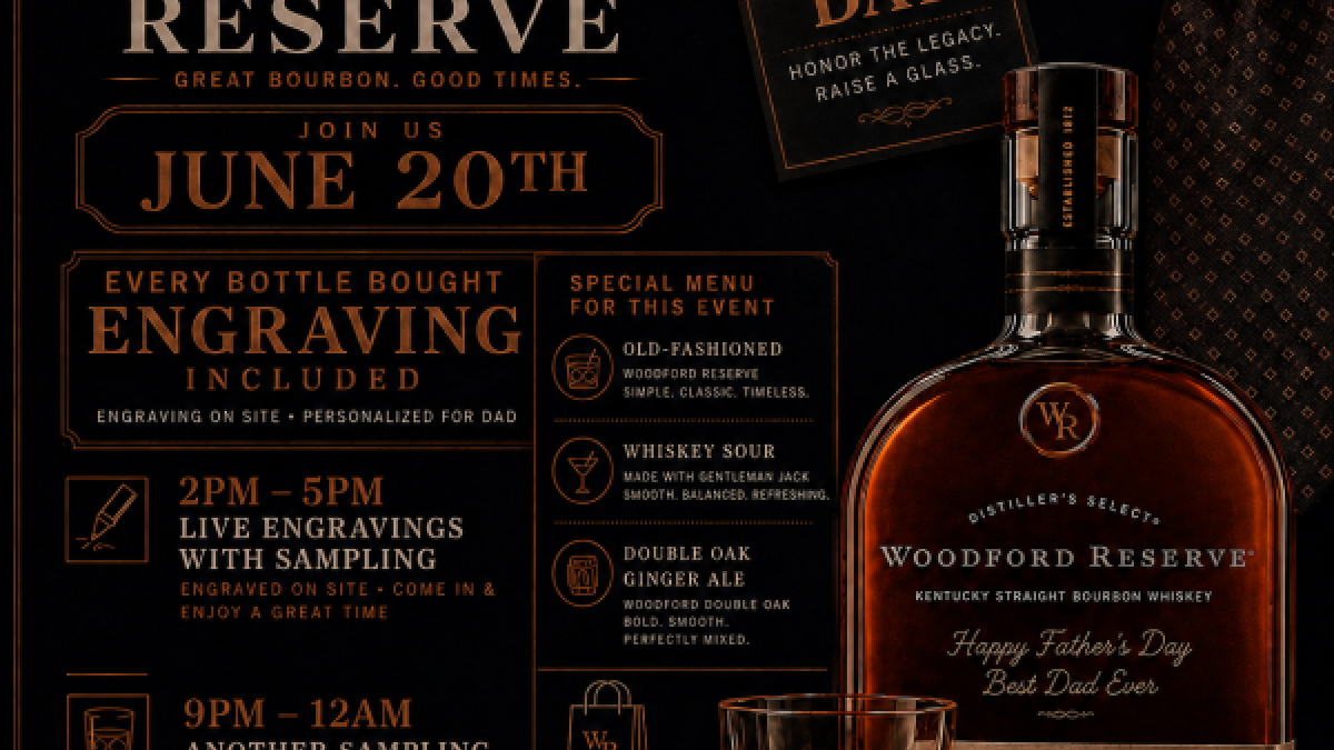 Woodford Reserve Engraving | Visit Savannah