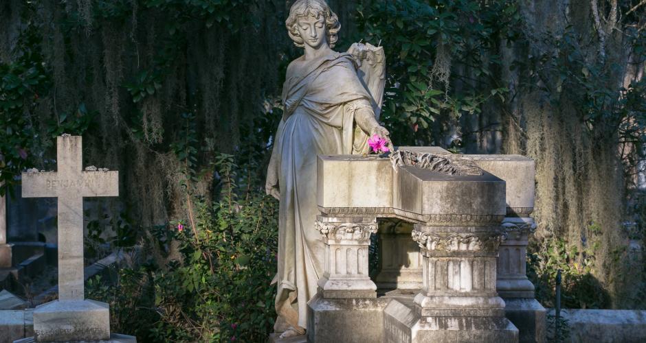 Bonaventure Cemetery Plot Map