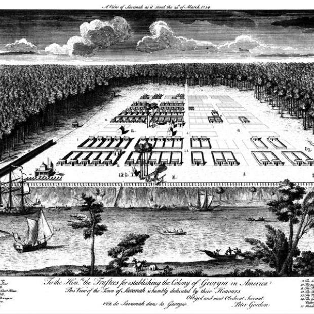 Georgia Colony 1733 Flag